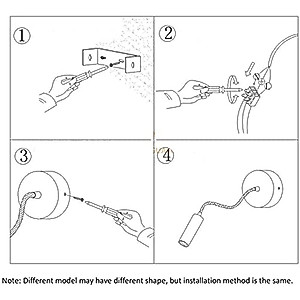 Cordless Wall Sconce LED Bed Reading Light 3W Bed Lamp Wall Mounted Reading Lamp Working Lamp Wall Mount Sconces Light with Switch Bedside Lamp with Flexible Gooseneck for Headboards, Home Office, Stu