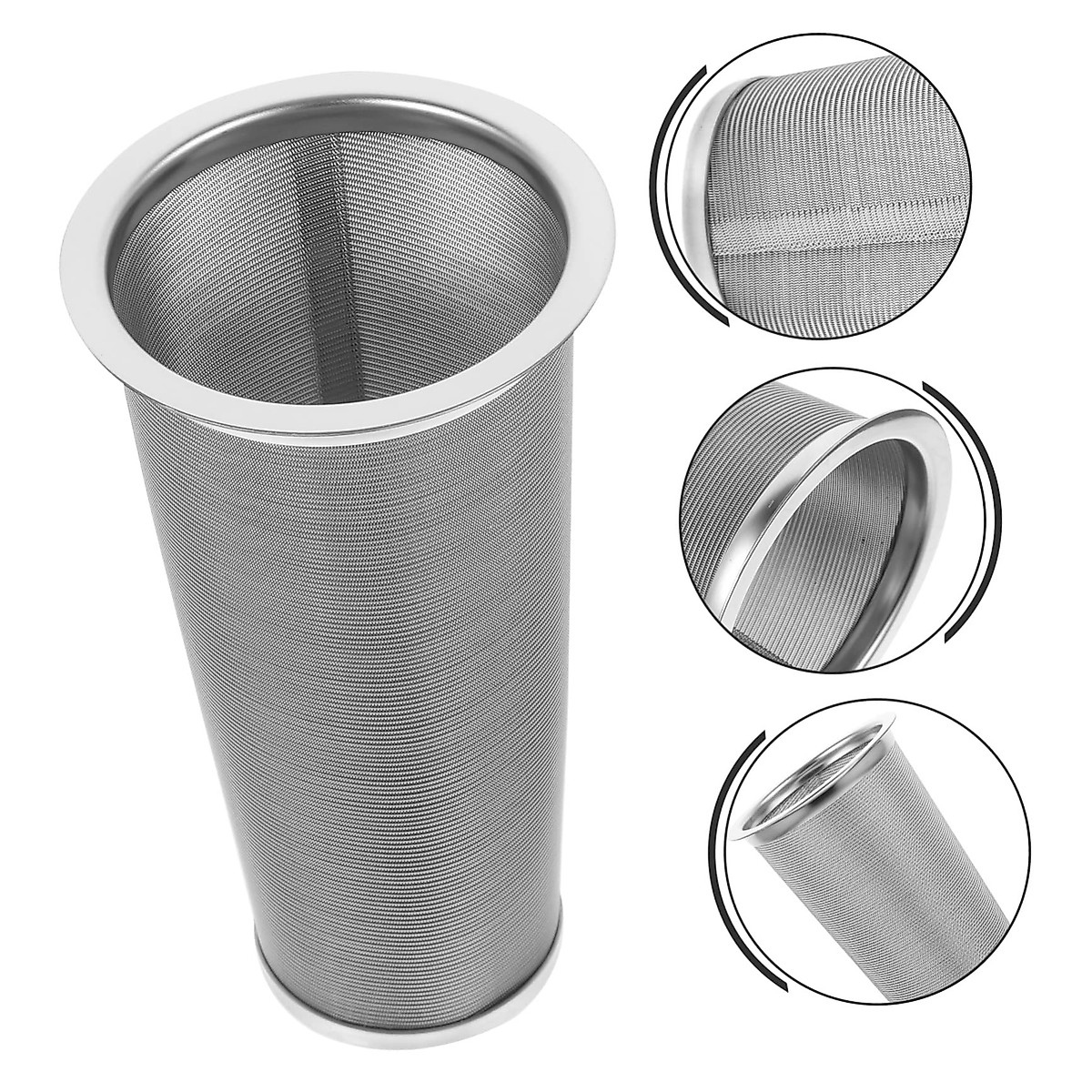 Unomor Coffee Filter White Coffee Maker Iced Tea Filter Iced Coffee Accessories Cold Brew Coffee Maker Espresso Coffee Maker Coffee Machine Mesh Coffee Filter Stainless Steel
