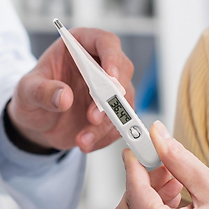 200Pcs Disposable Probe Covers,Thermometers Sleeves Covers Digital Thermometers Probe Covers for Oral Armpit Rectal Electric