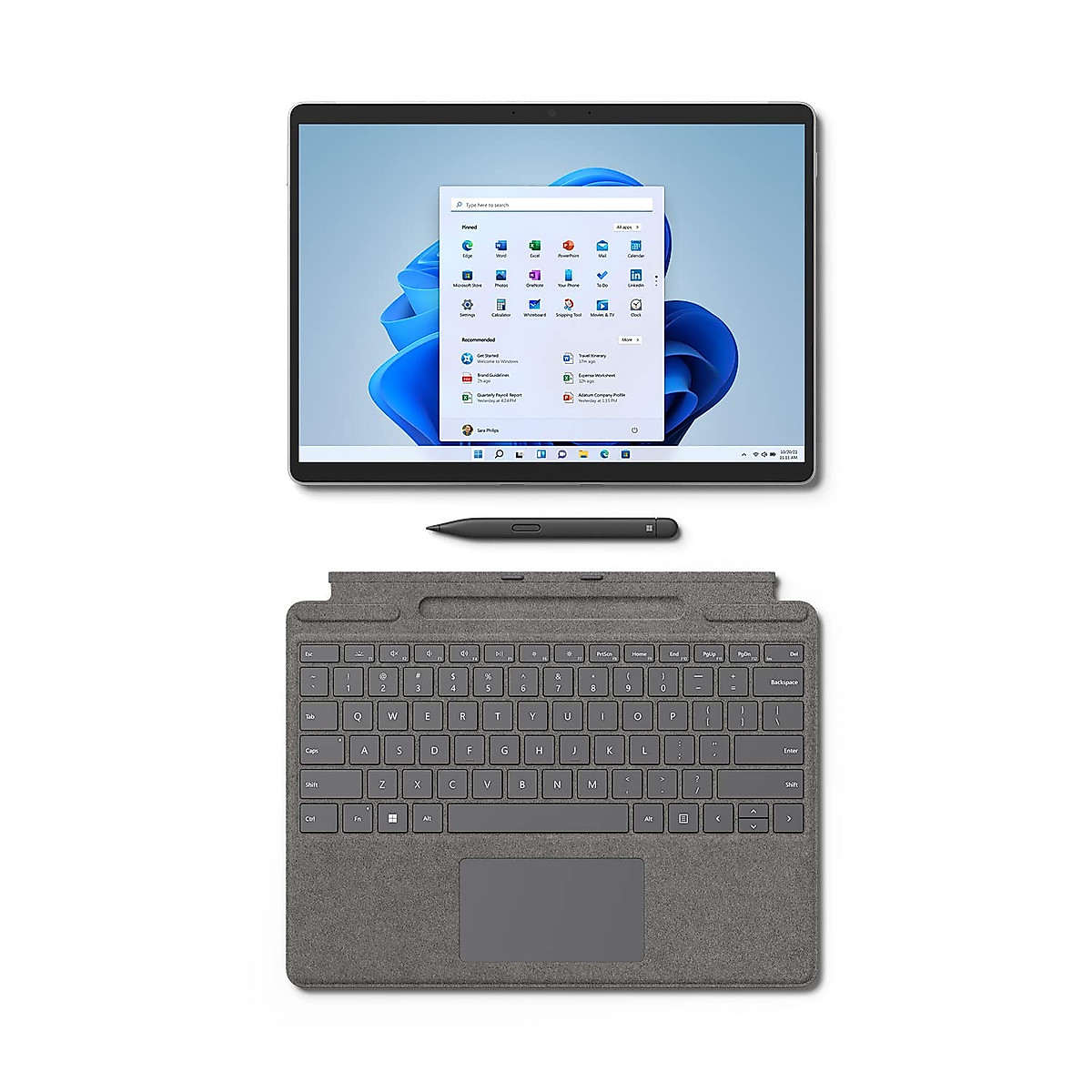 Microsoft Surface Pro 8 - 13" Touchscreen - Intel® Evo Platform Core™ i7 - 16GB Memory - 1TB SSD - Device Only - Platinum (Latest Model)