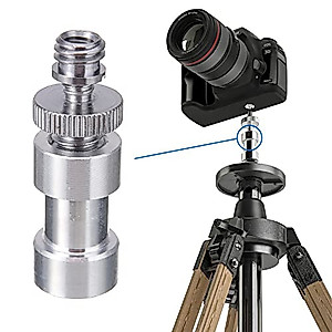 Camera Screws Kit, PAMOWO 16Pcs Tripod Mount Screw Adapter 1/4" to 1/4" Threaded Ring Screw Converter Pack, 1/4" to 3/8" Nut for DSLR Camera/Tripod/Monopod/Ballhead/Flash Light/Quick Release Plate