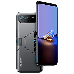ASUS ROG Phone 6D Ultimate 5G AI2203 Dual 512GB 16GB RAM Factory Unlocked (GSM Only | No CDMA - not Compatible with Verizon/Sprint) Aeroactive Cooler 6 Included - Space Gray