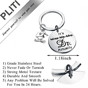 PLITI PHD Gift PHD Graduation Gift PHD Student Gift Doctorates Degree Gift Doctor Of Philosophy Gift (Dr. Actually ky)
