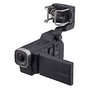 Zoom Q8 Handy Video Recorder, 3M High Definition Video, Stereo Microphones Plus Two XLR/TRS Combo Inputs, Four Tracks of Audio Recording, for Recording, Music, Video, YouTube Videos, Livestreaming
