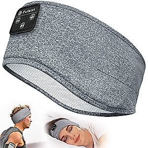 Sleep Headphones Bluetooth Headband, Perytong Sports Bluetooth Headband Headphones with Thin Speakers, Sleep Earbuds, Sleeping Headphones for Workout Running Yoga Nap, Gift for Men and Women