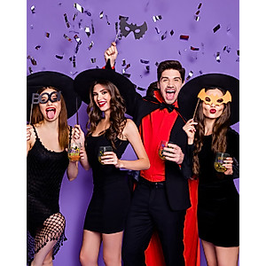 Halloween Witches Wine Glasses 4PCS Hocus Pocus Stemless Glass 12oz Gift Brew Sanderson Sisters Glass Tumbler for Ice Coffee Beer Beverages Funny Party Cup Favors Birthday Wedding Gifts Fall Peresnt