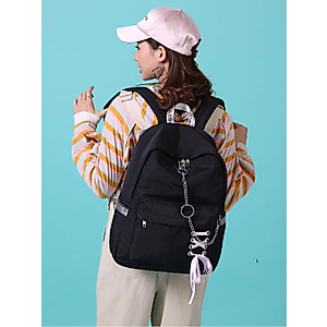 Hey Yoo HY760 Cute Casual Hiking Daypack Waterproof Bookbag School Bag Backpack for Girls Women
