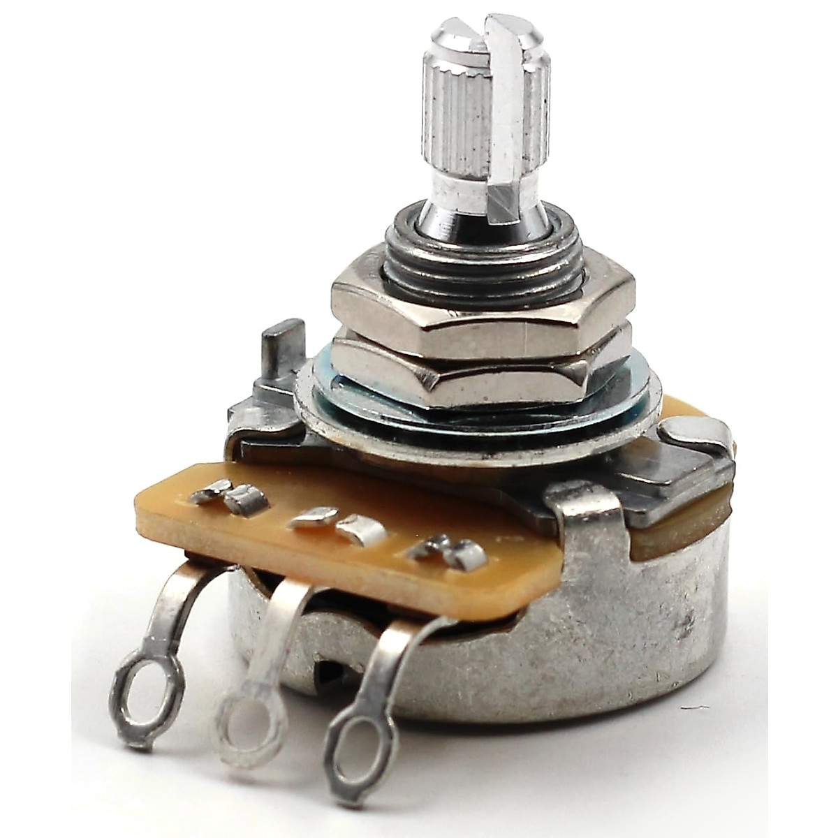 (1x) CTS 1 MEG Short SPLIT Shaft - Audio Taper Potentiometer for Electric Guitar