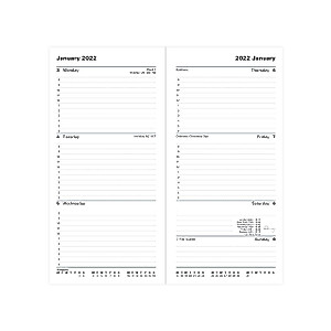 Letts Connoisseur Slim week to view with appointments 2022 diary - black