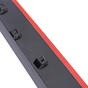 PIT66 Front Windshield Trim Compatible with 2011-2019 Ford Explorer Molding Pillar Front Left Driver Side Outer