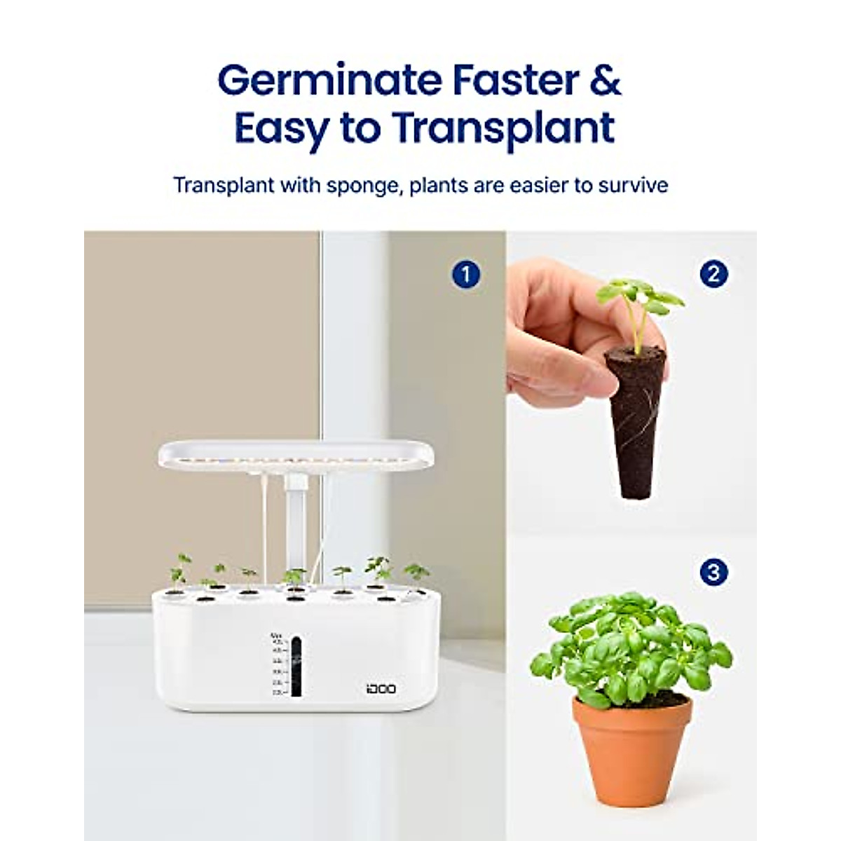 iDOO 10Pods Indoor Garden & Accessories Kit