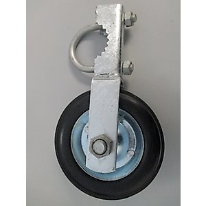 GATE Helper Wheel: for Chain Link Fence and Other Swing Gates with 1.5-2" Frames