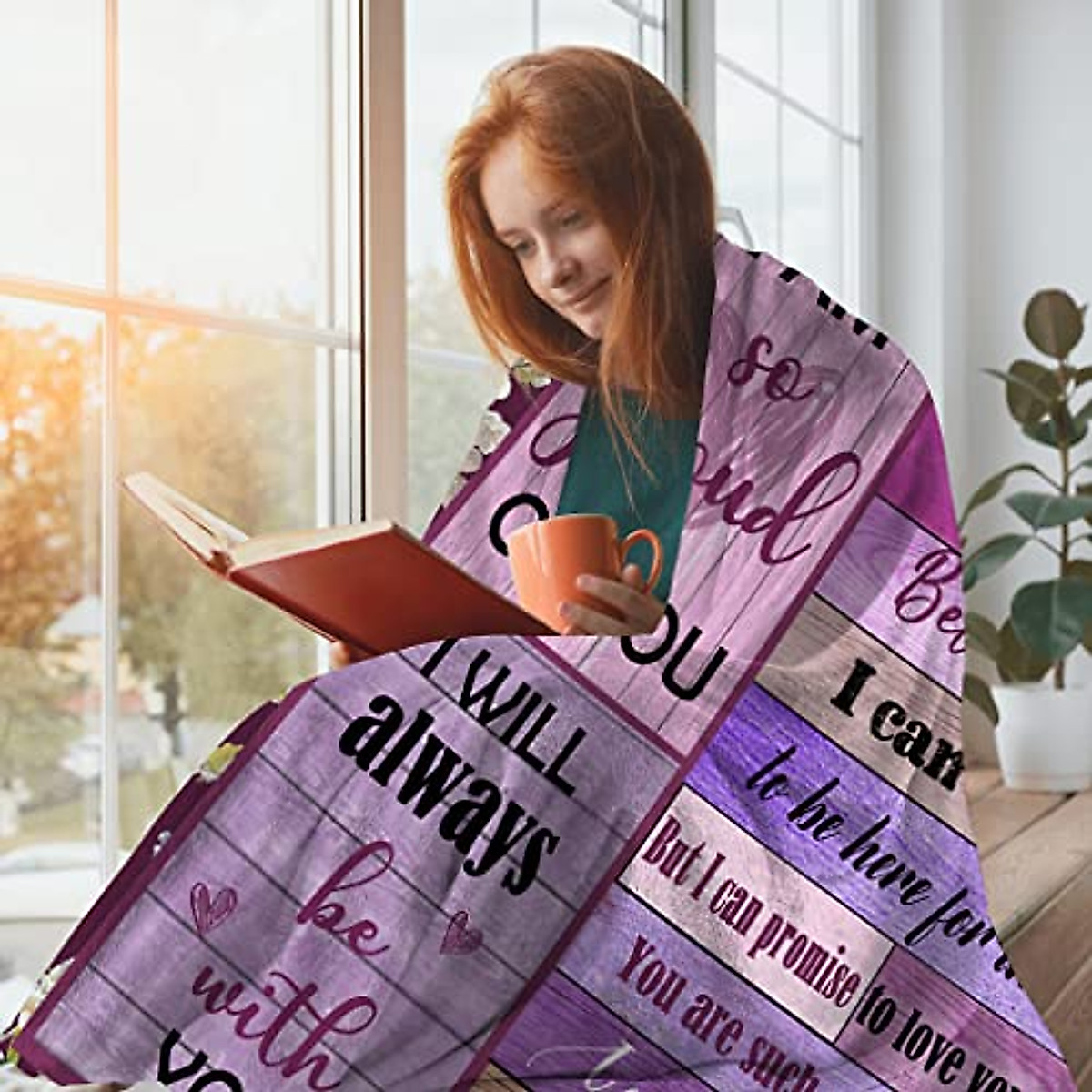 ORALBY Granddaughter Gifts from Grandma,Granddaughter Blanket,Gifts for Granddaughter,Granddaughter Gifts for Birthday Graduation Gifts for Granddaughter Throw Blanket from Nana 50” x60