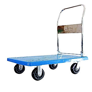 Generic Carts,Platform Trucks,Warehouse Office Garden Garage Workshop Folding Heavy Duty Flat Bed Transport Carthome Hand Trolley/a