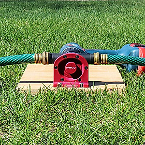 Milescraft 1314 DrillPump750 - Self Priming Water Pump Attachment for Drills - Water Transfer Pump - Uses Common Garden Hose - 750 Gallons per Hour
