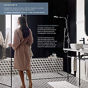 Moen N214C0SRN Spa Shower including Rainshower, Handshower and Magnetic Dock, Spot Resist Brushed Nickel