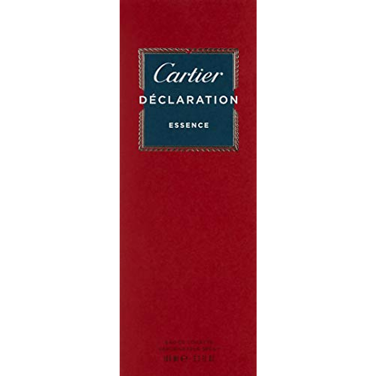 Cartier Declaration Essence Eau de Toilette Spray for Men, 3.3 Ounce