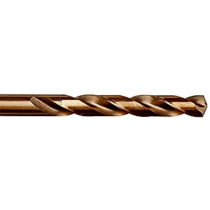 Irwin Tools 3016128 Single Cobalt Alloy Steel High-Speed Steel Drill Bit, 7/16" x 5-1/2"