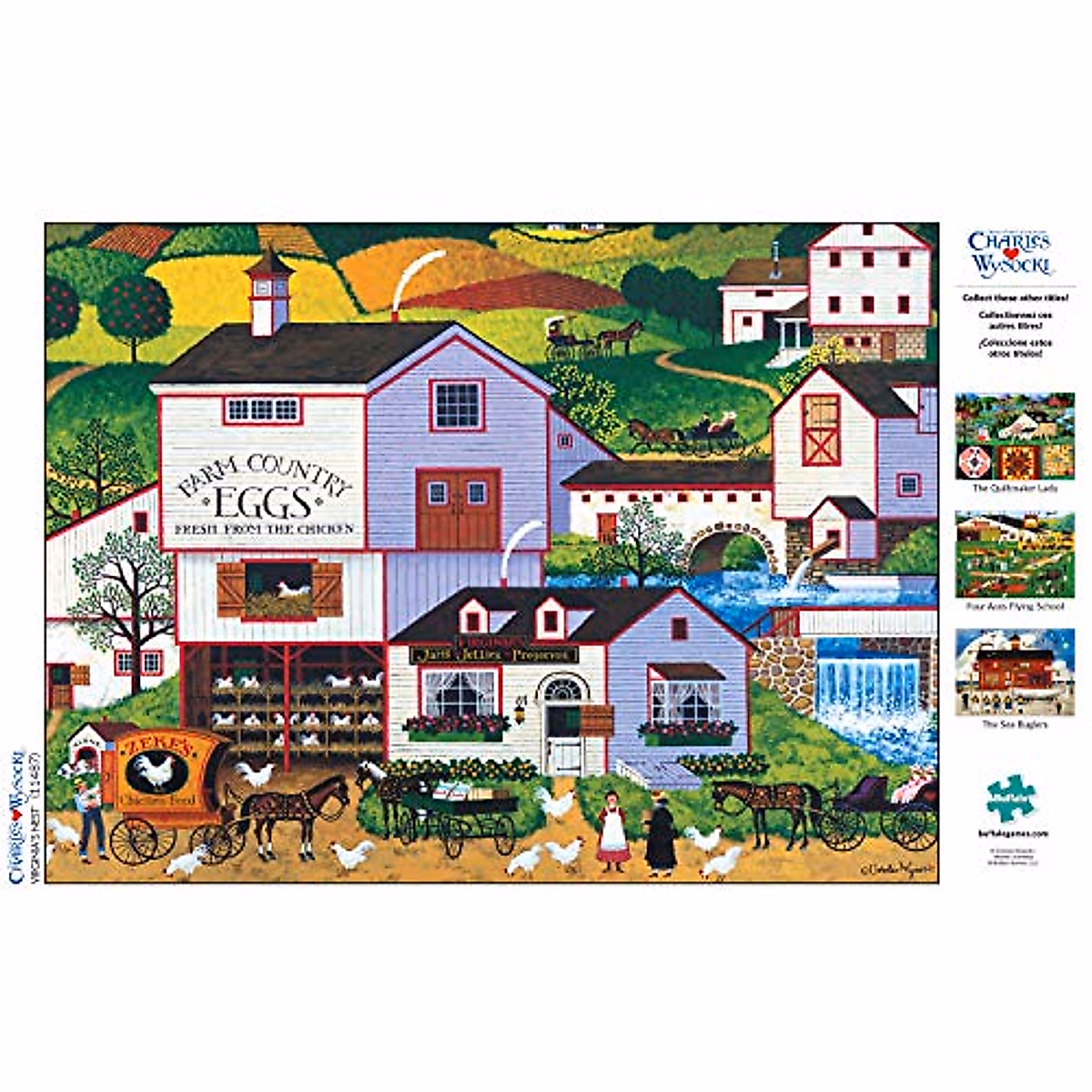 Buffalo Games - Charles Wysocki - Virginias Nest - 1000 Piece Jigsaw Puzzle