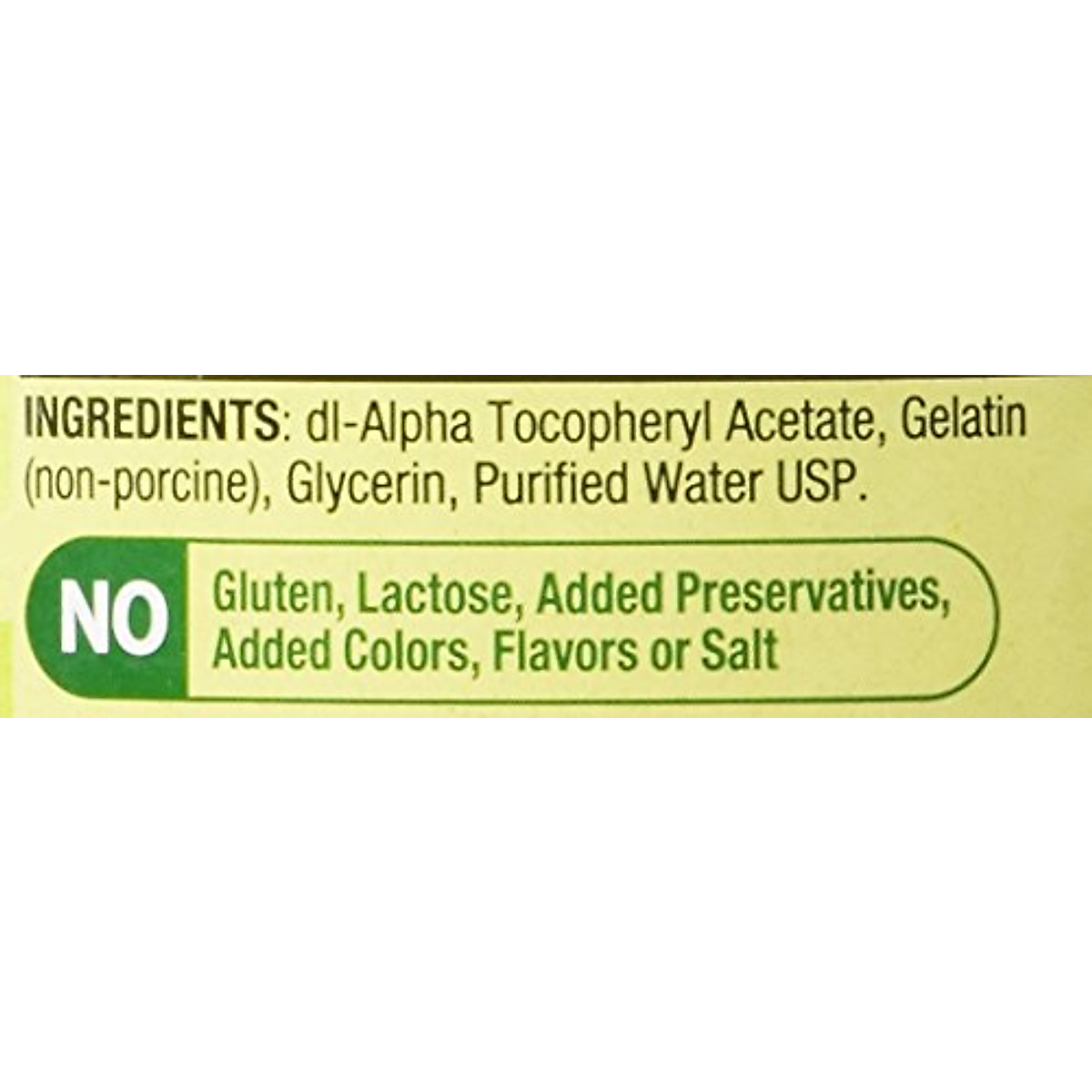 Spring Valley E Vitamin Dietary Supplement, Softgels, 500 ct