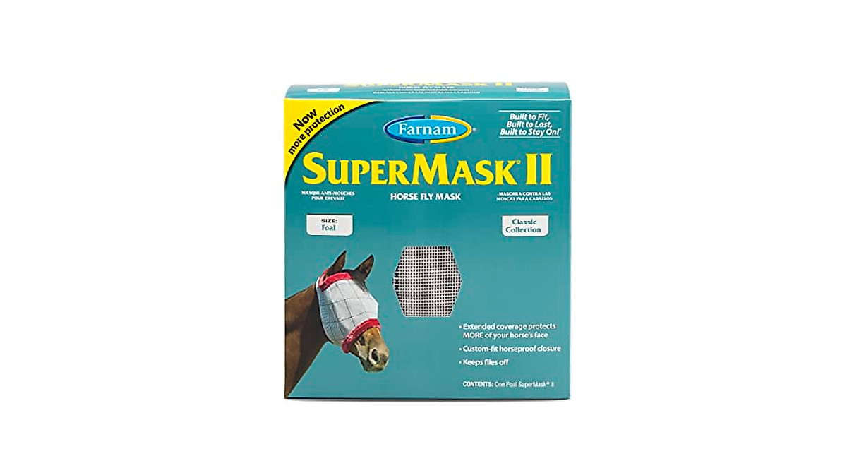 Farnam SuperMask II Fly Mask for Foals - Ultimate Protection