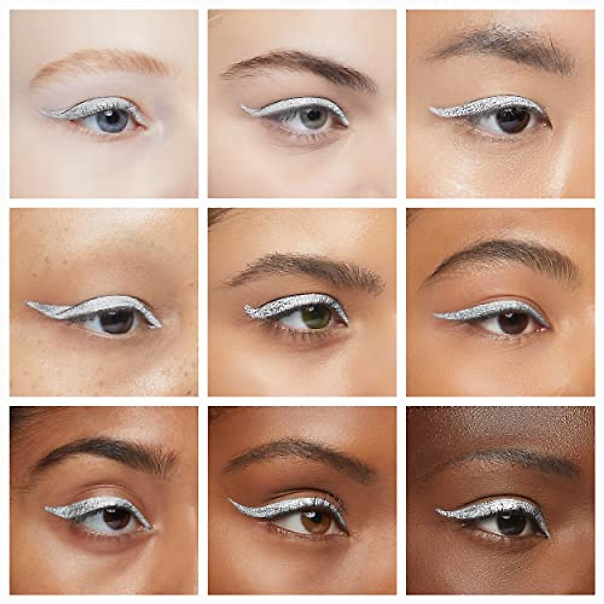 Glitter Eyeliner By Wet n Wild Fantasy Makers Sparkle Eye Liner Makeup, White Trippy