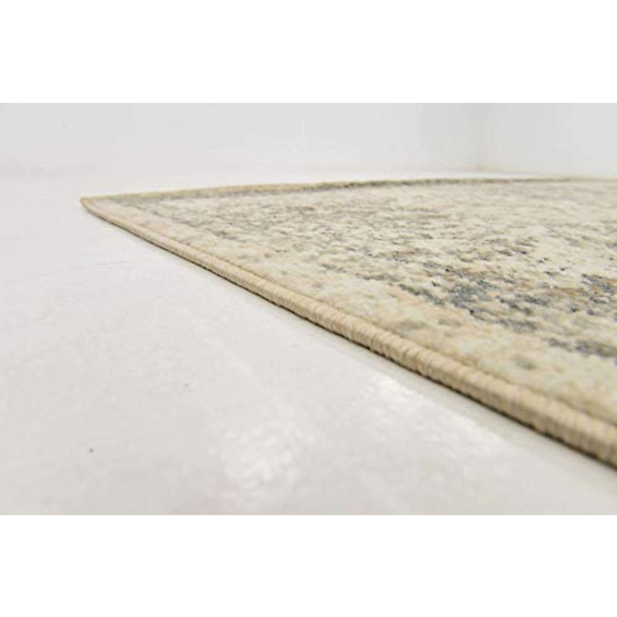 Unique Loom Tuareg Collection Vintage Distressed Traditional Area Rug, 9 x 12 ft, Beige/Brown