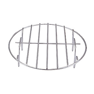 Round Rack for Cooking, Multi-Purpose Accessories Cooking Rack | Multi-Purpose Cooling Rack Stand Grill Fir for Steamer, Fryer, Stockpot