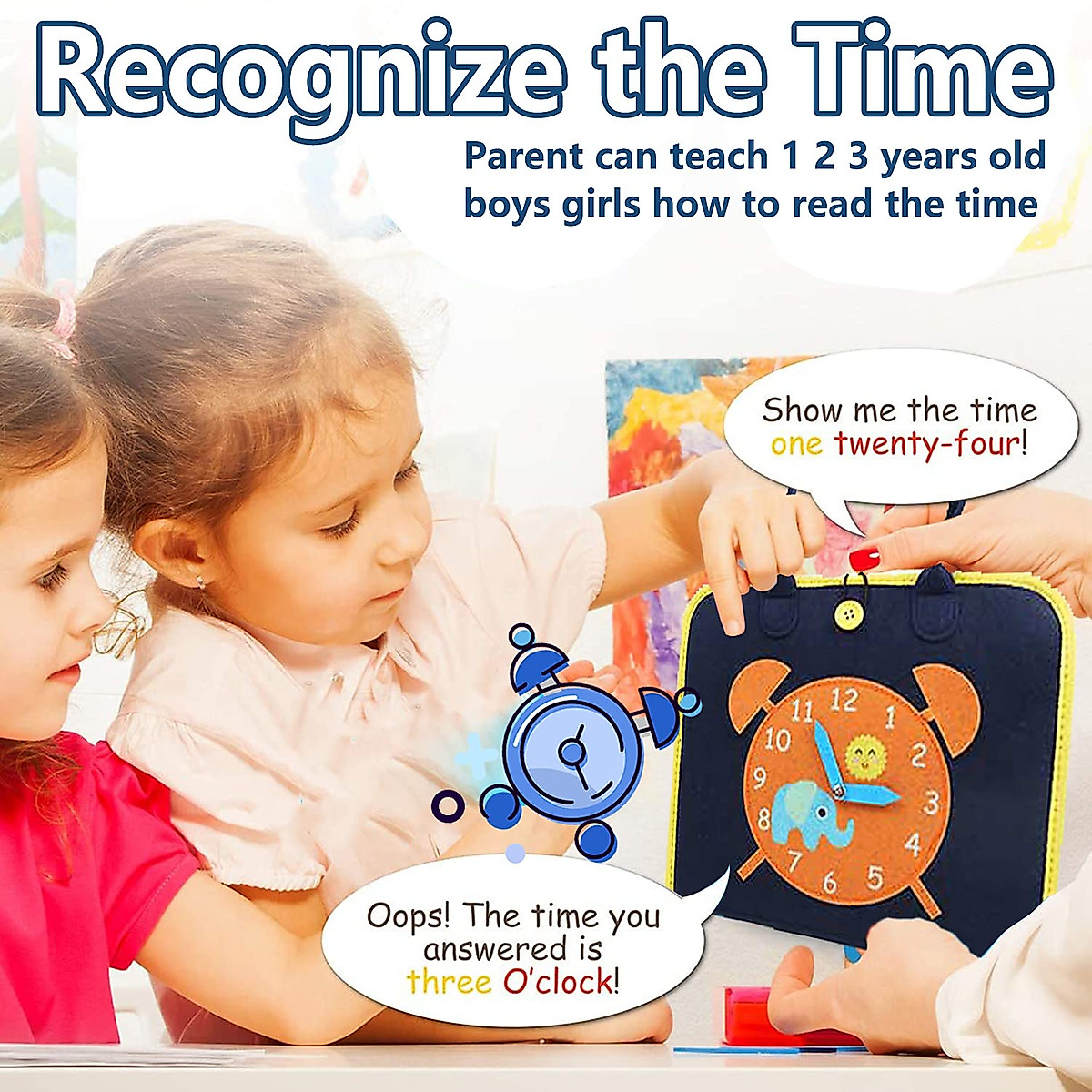 Nikengift Toddler Toys for 3 4 Year Old Girls Boys, Busy Board Sensory Toys for Toddlers Age 3-4, Montessori Toys for 3 4 Years Old, Preschool Learning Toys Autism Toys for Develop Basic Skills