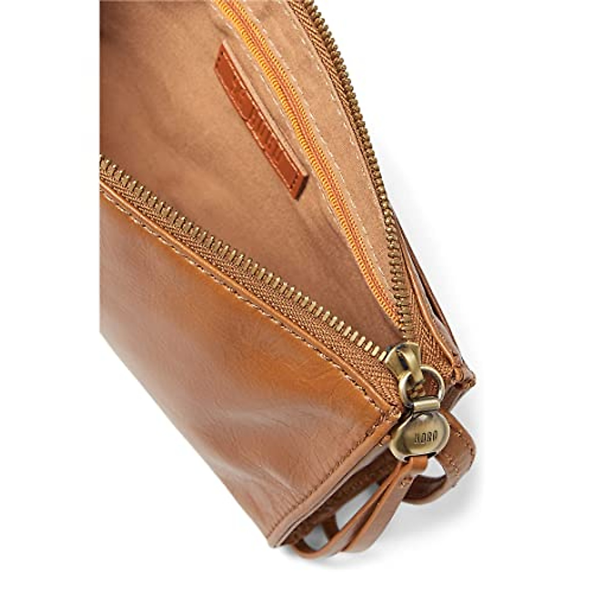 HOBO Jewel Crossbody Bag For Women - Leather Construction With Zippered Closure, Compact and Practical Hand Bag Truffle One Size One Size