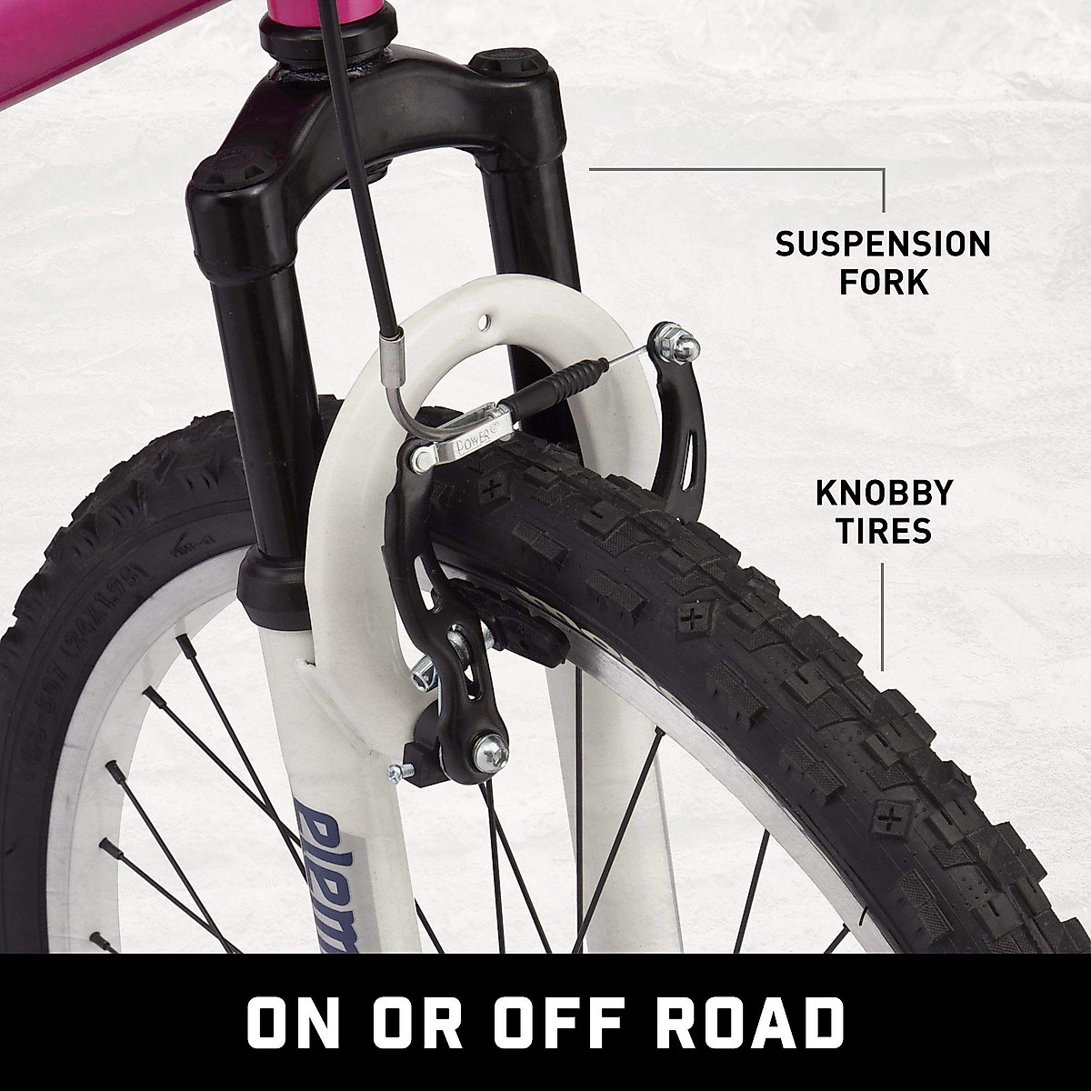 Mongoose Exlipse Full Dual-Suspension Mountain Bike for Kids, Featuring 15-Inch/Small Steel Frame and 21-Speed Shimano Drivetrain with 24-Inch Wheels, Kickstand Included, Pink