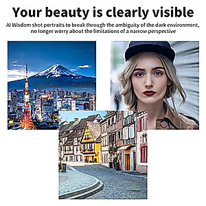 Unlocked 3G Smartphone for Android, 5.45inch Screen Cellphone 512MB 4GB Dualcore CPU Dual Cards Dual Standby HD Dual Camera Support Face Recognition,WiFi,BT,FM