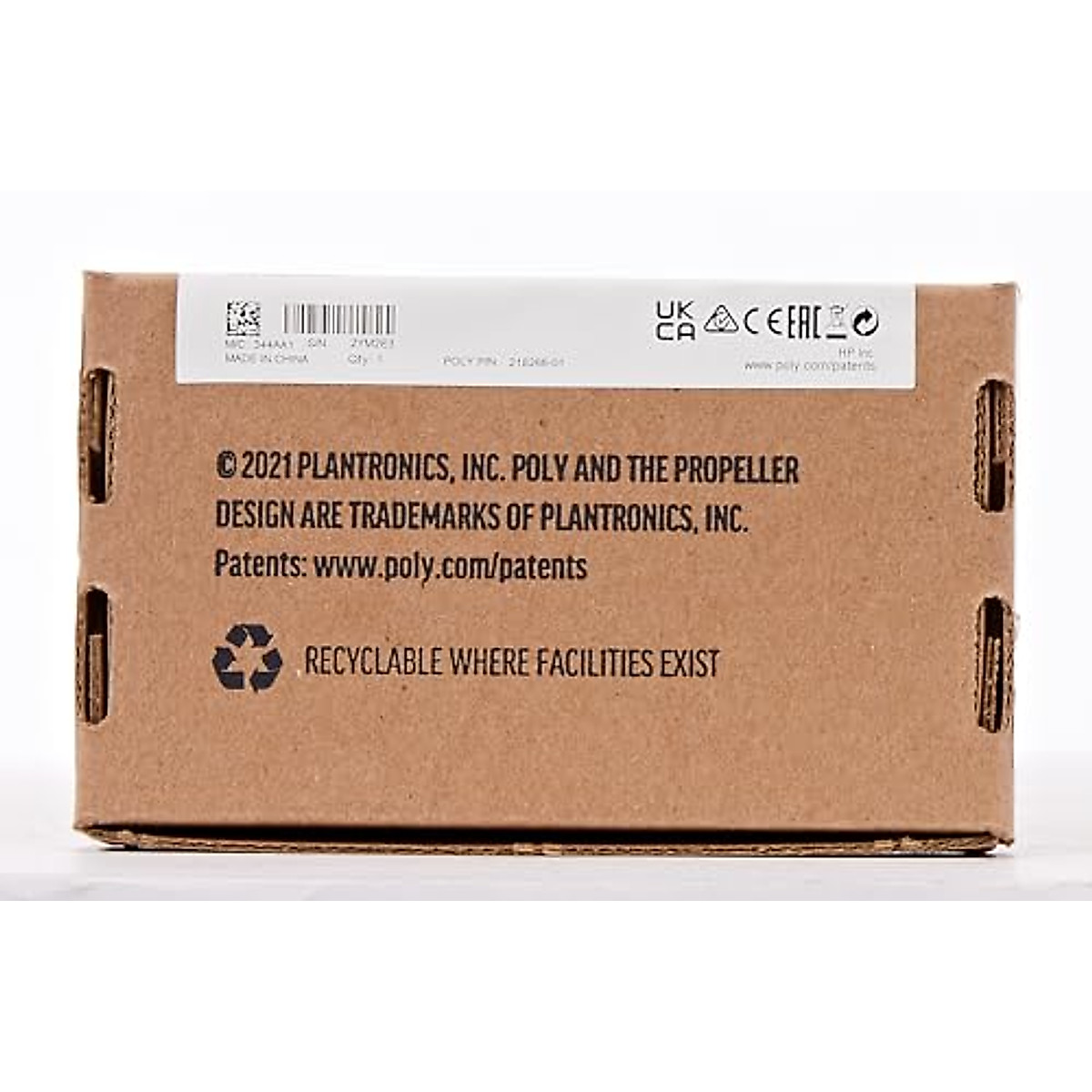 Poly DA75 USB-A/USB-C digital adapter - Works with Poly Call Center Quick Disconnect (QD) Headsets - Works with Avaya, Genesys,&Cisco call center platforms