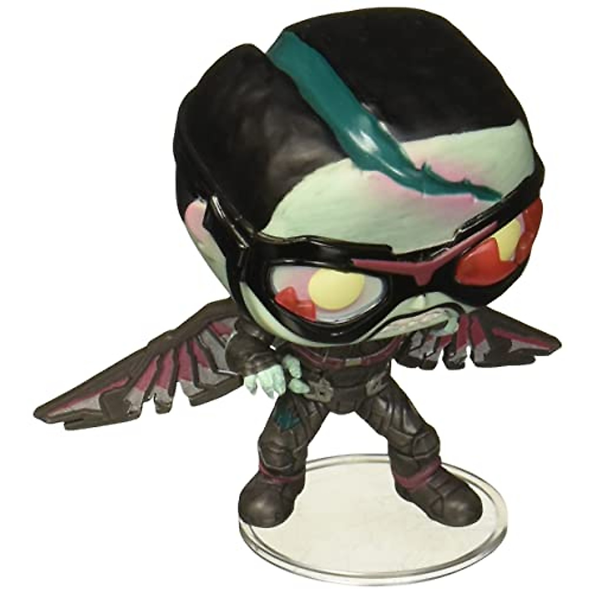 Funko POP Marvel: What If? - Zombie Falcon, Multicolor, Standard, (57377)
