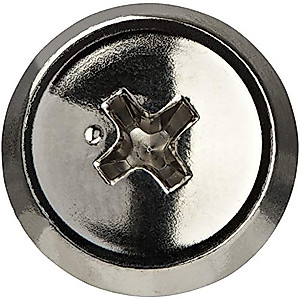 StarTech.com 12-24 Server Rack Screws - 50 Pack - Mounting Screws for Rack and Server Cabinets - Nickel-Plated, TAA (CABSCRWS1224)