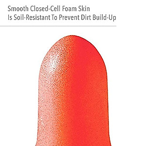 Howard Leight by Honeywell Maximum Disposable Earplugs Box, 200 Pair,Orange