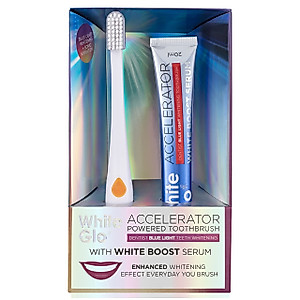 White Glo - Accelerator LED Micro-Sonic Toothbrush with White Boost Serum