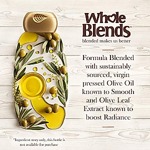 Garnier Whole Blends Replenishing Shampoo Legendary Olive, Dry Hair, 12.5 fl. oz.