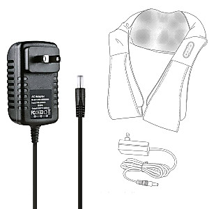 12V AC DC Power Supply Adapter Charger Compatible for Naipo Shiatsu Back and Neck Massager OCuddle C1 MGS 150DC Replacment Power Supply