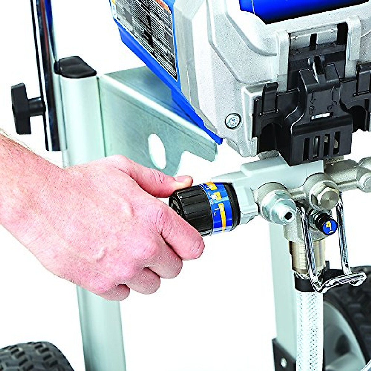 Graco 17G180 Magnum ProX19 Cart Paint Sprayer, Blue & white