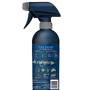 Eagle One Car Tire Shine, Epic Shine Formula, Long-Lasting, Fast-Drying, High Shine, UV Protectant, 23 Oz