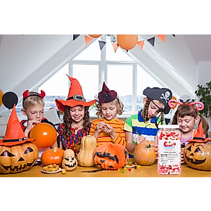 Sarah's Candy Factory Dracula Teeth Gummy Candy in Jar, 5 Lbs