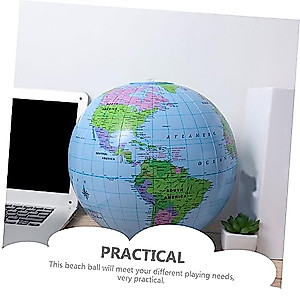 ibasenice Floating Ball Toy Pool Inflatable Beach Ball PVC Beach Toy Ball PVC Beach Ball Toy Inflatable Beach Ball Toy Water Swimming Pool Inflatable Ball Mini Doll Child