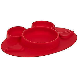 The First Years Disney Mickey Mouse Silicone Place-mat, Red (Pack of 3)