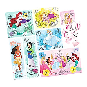 SPIN MASTER GAMES Trolls World Tour Jigsaw Puzzles for Kids, Set of 7 Wood Puzzles with Storage Box, for Families and Kids Ages 4 and up