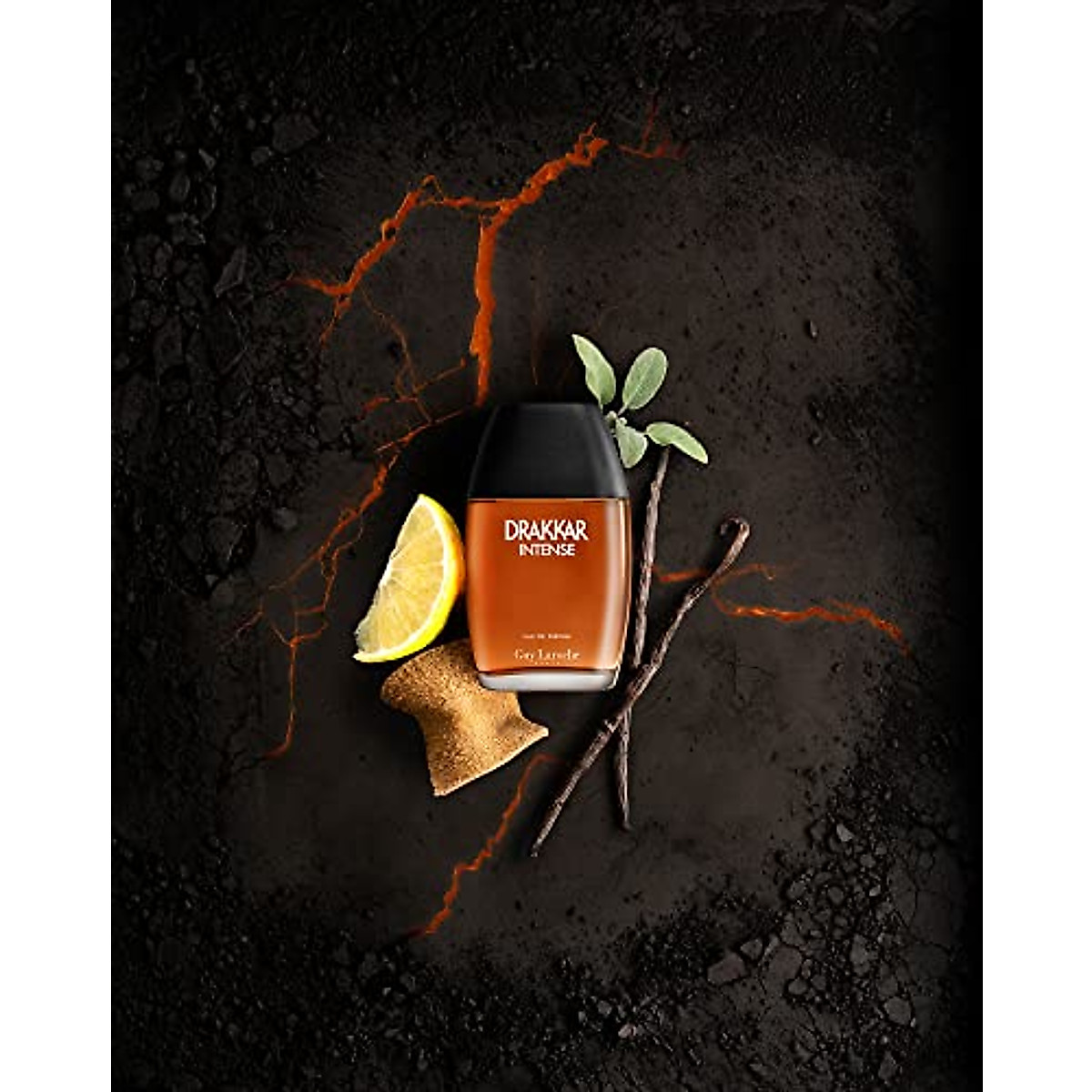 Drakkar Intense By Guy Laroche For Men - Long Lasting Eau De Parfum Cologne For Men - Preferred Men's Fragrances Of Vanilla, Bergamot, Rosemary, Clary Sage, And Patchouli Oil - EDP Spray - 3.4 Oz