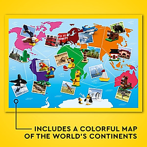 LEGO Classic Around The World 11015 Building Toy Set for Preschool Kids, Boys, and Girls Ages 4+ (950 Pieces)