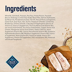 Blue Buffalo True Solutions Adult Wet Cat Food Multi-Pack, Perfect Skin & Coat, Made with Natural Ingredients, Whitefish, 3-oz. Cans (24 Count)