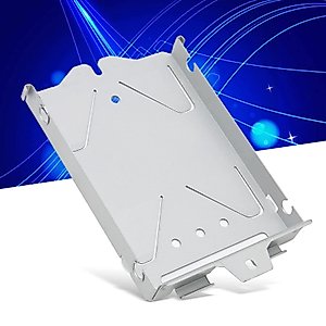 Game Console Hard Disk Drive Bracket for PS4 Pro Console, Slim Design Doesn't Take Up Space, with Screw Mounting Package, Replacement for Damaged Hard Drive Brackets