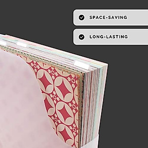 Advantus Vertical Scrapbook Paper Holder, Frosted